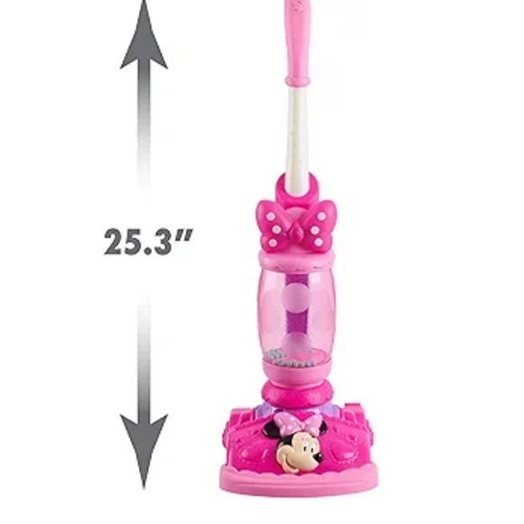 Disney | Toys | Disney Junior Minnie Mouse Twinkle Bows Play Vacuum With Lights And Sounds ...